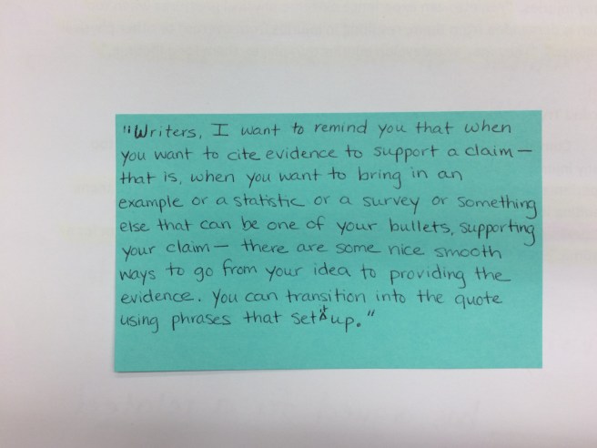 Argument Writing Toolkit- Transitioning In and Out of Quotes (Set-up ...