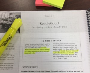 Learning the Work Through a Demonstration Notebook | Literacy Coach Musings